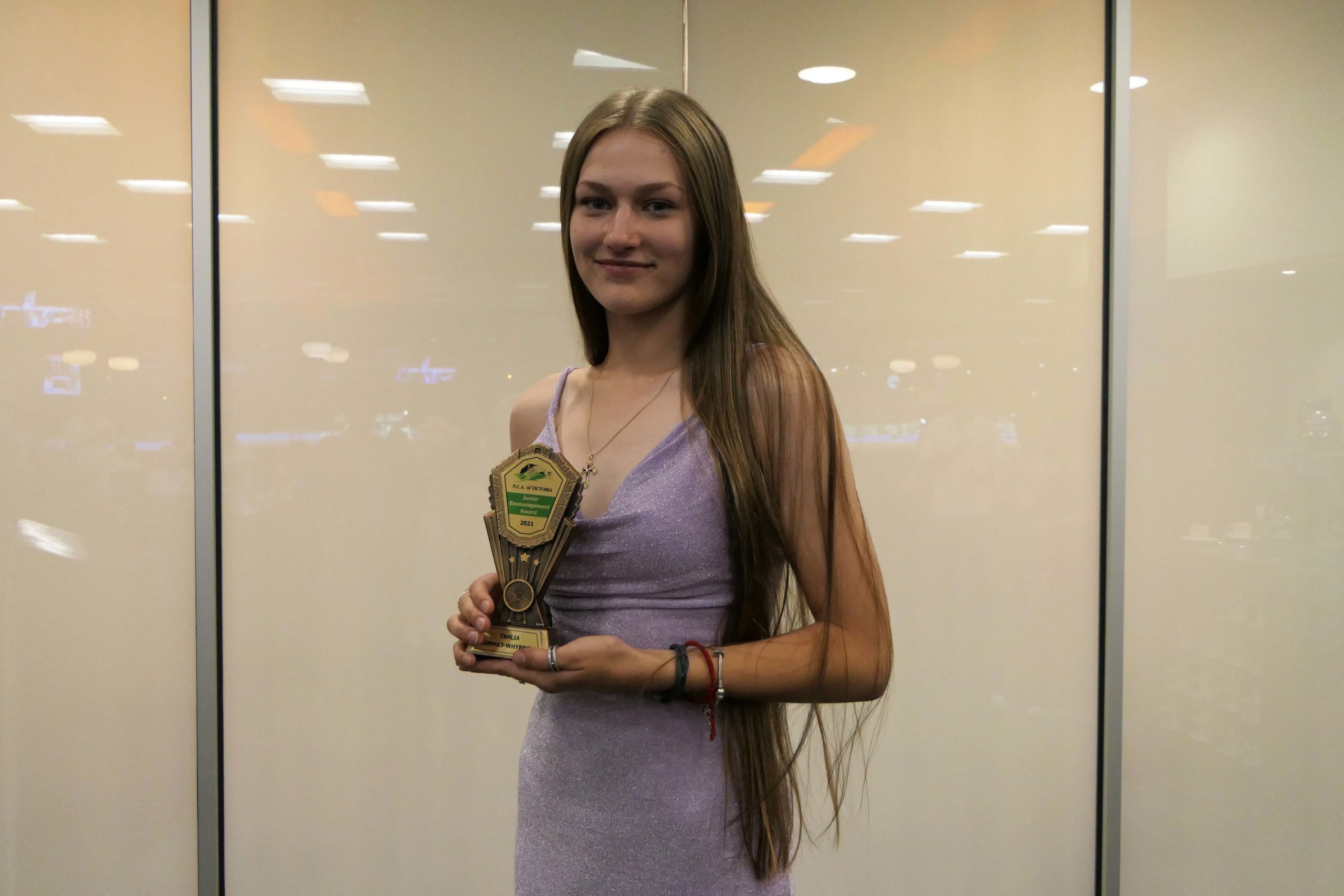 Tahlia's 'going places'